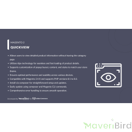 Quick View Extension - Mavenbird