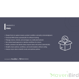 RMA Extension for Magento 2 | Simplify Returns and Exchanges - Mavenbird