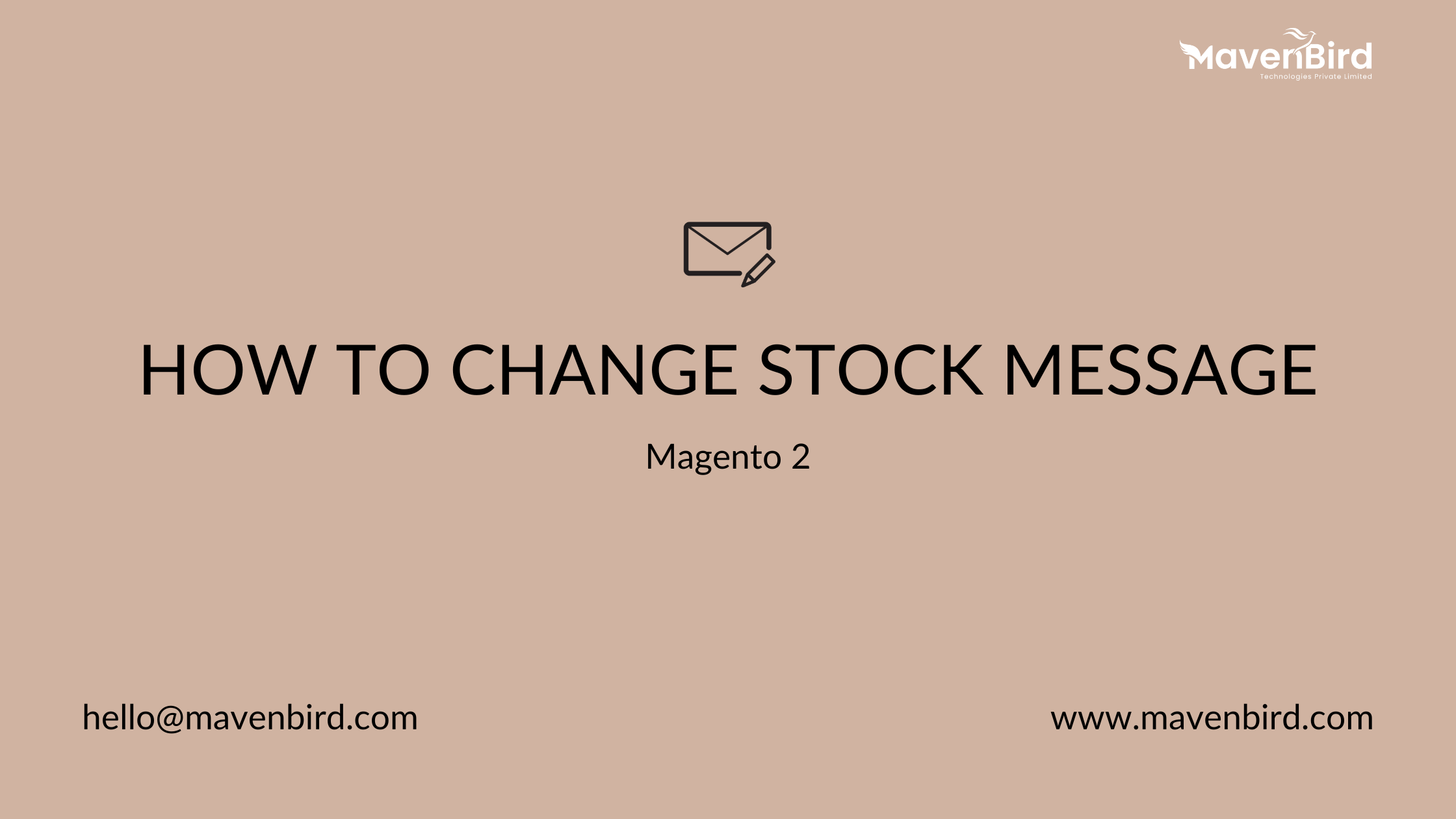 How to Change Stock Message in Magento 2 - Mavenbird