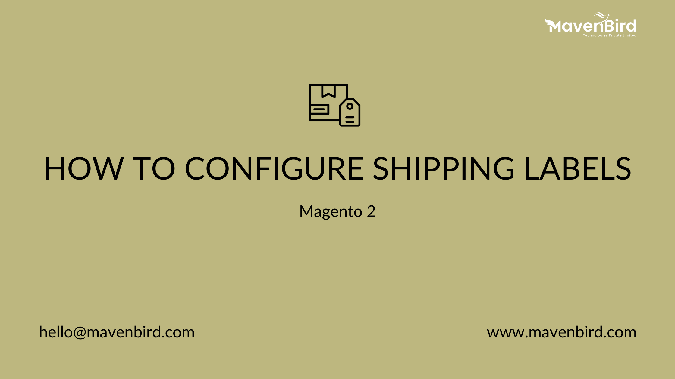 How to Configure Shipping Labels in Magento 2 - Mavenbird