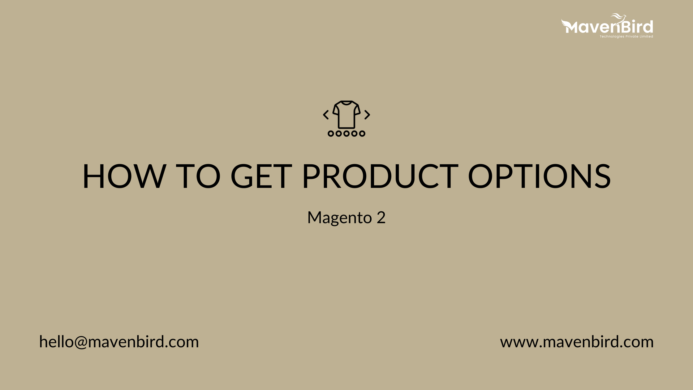 How to Get Product Options in Magento 2 - Mavenbird
