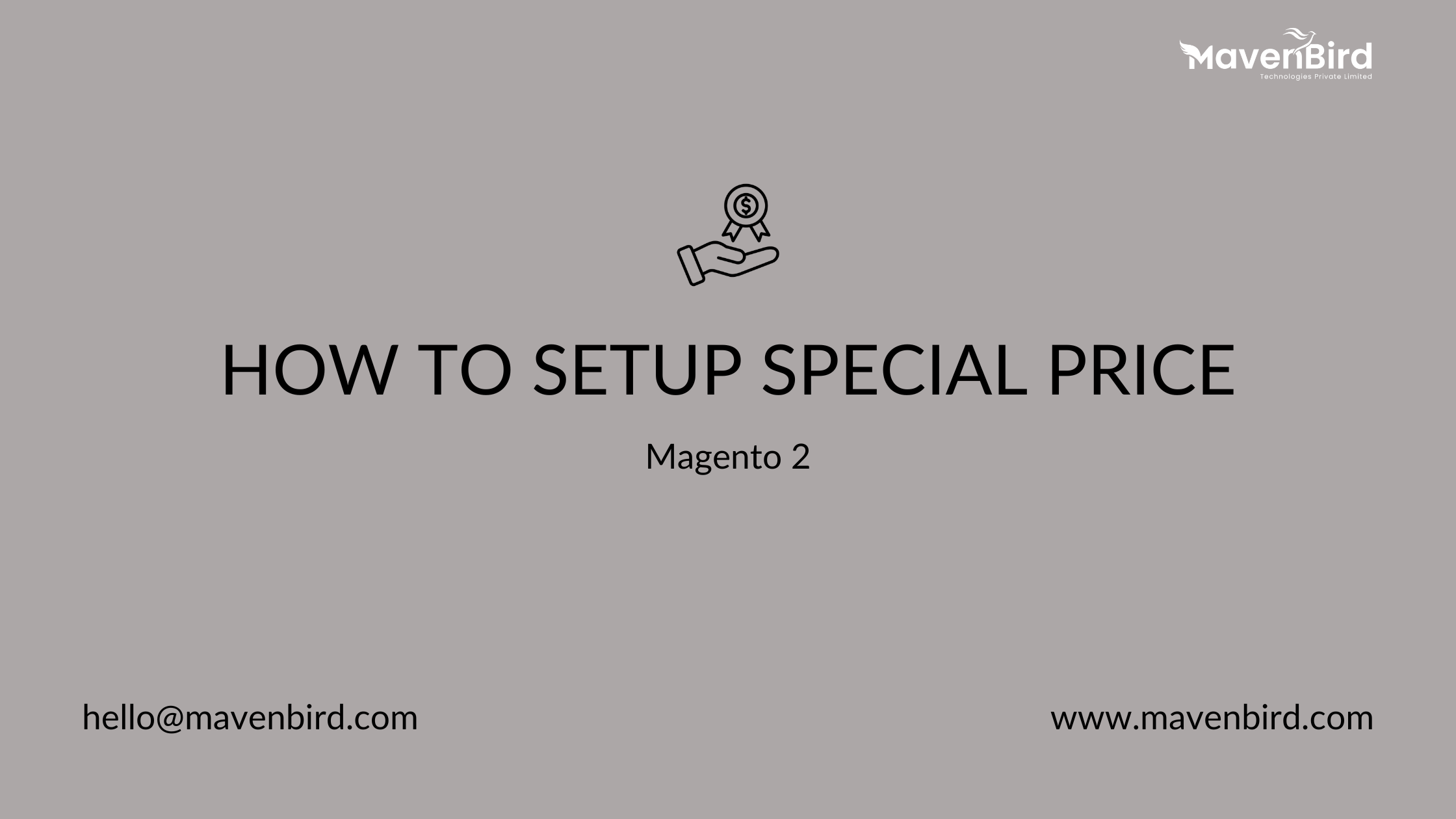 How to Setup Special Price in Magento 2 - Mavenbird