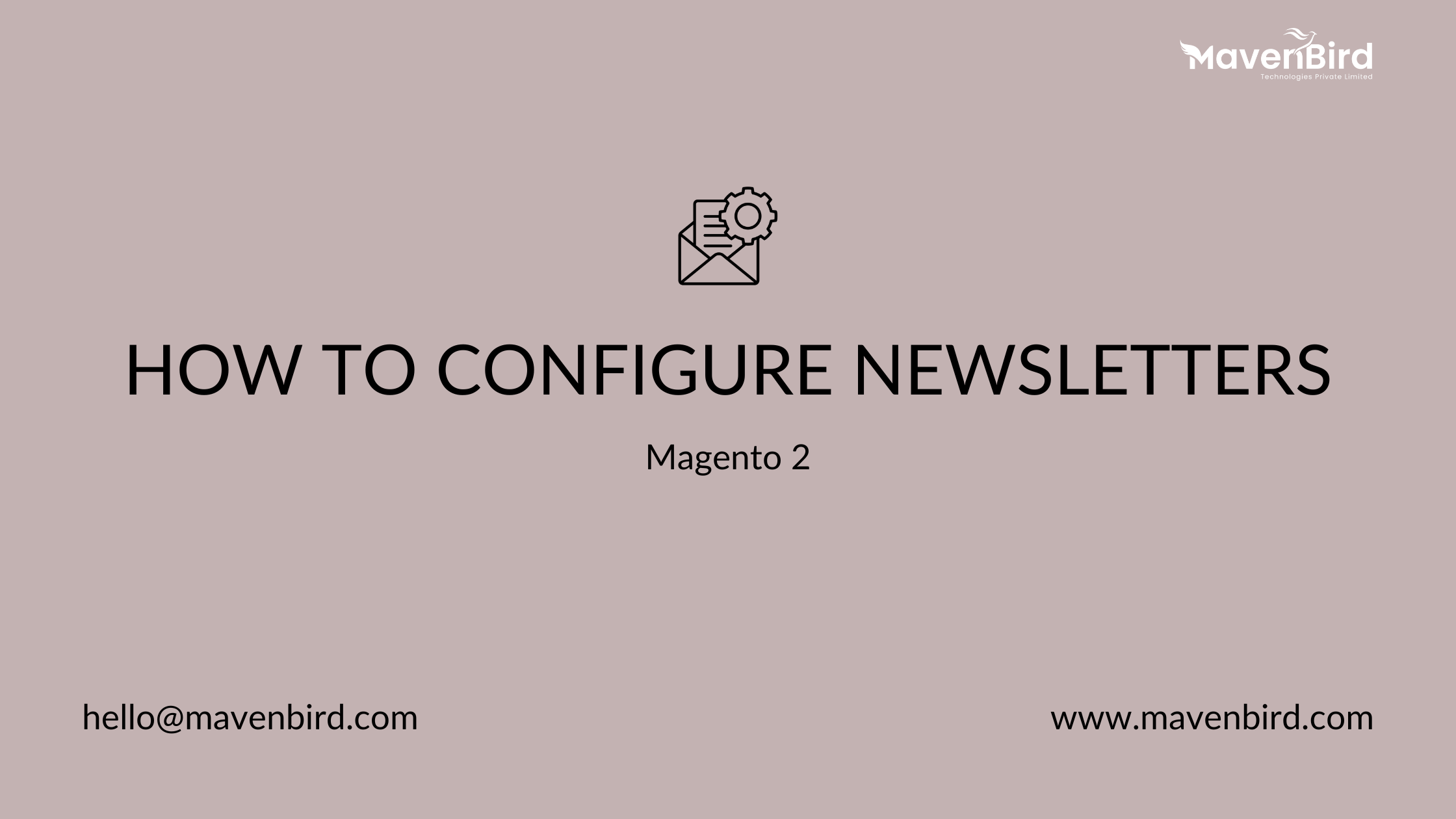 How to configure Newsletters in Magento 2 - Mavenbird