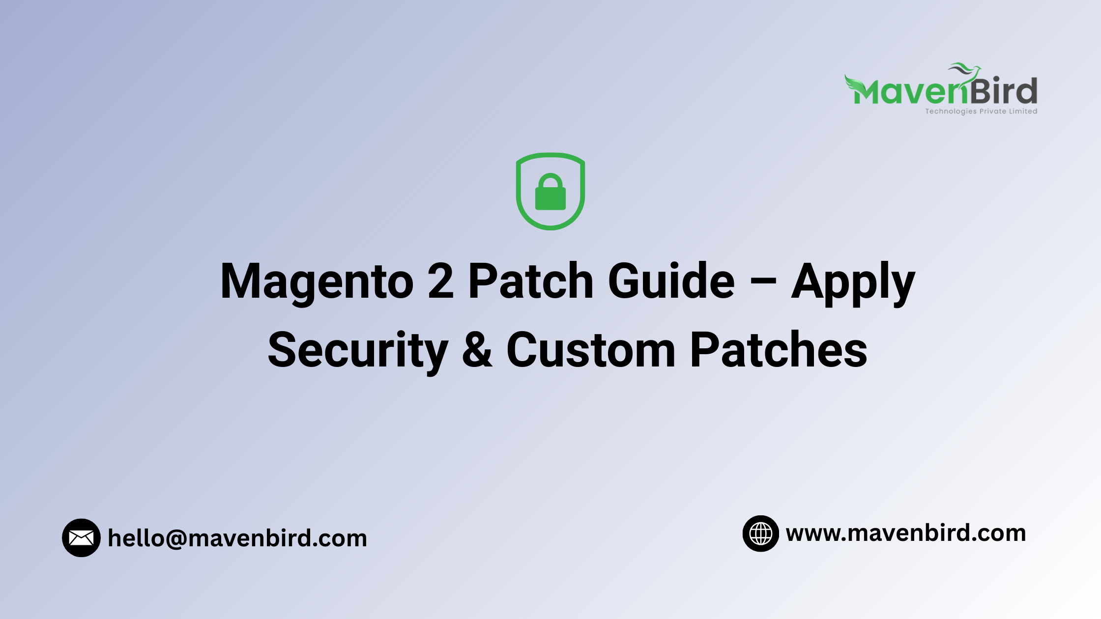 Magento 2 Vendor Patch Guide – Mavenbird Modules - Mavenbird