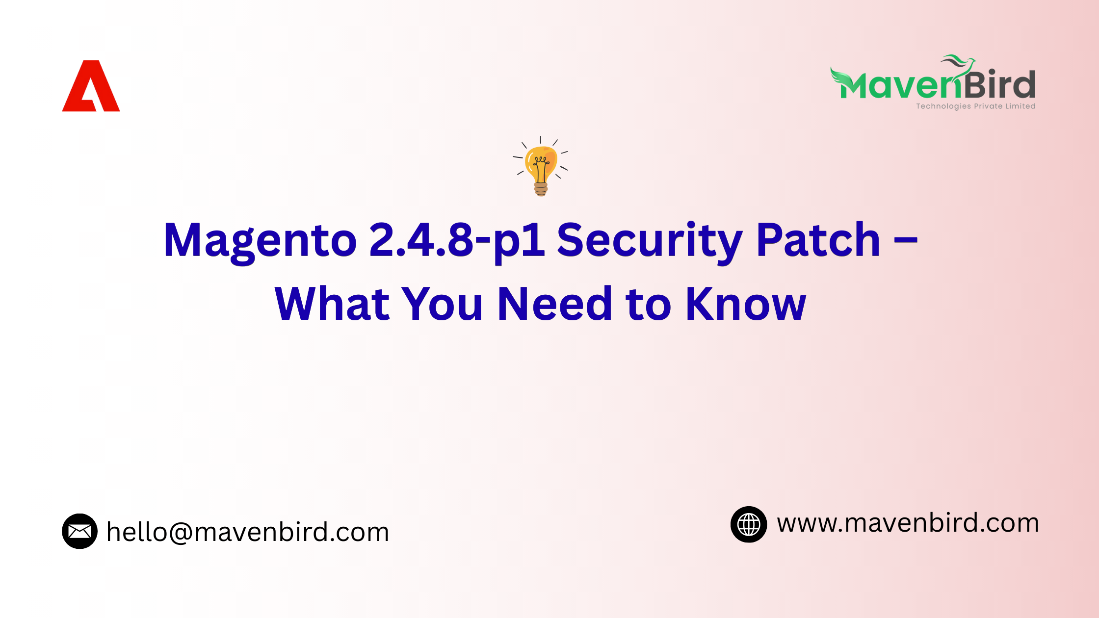 Magento 2.4.8-p1 Security Patch – What You Need to Know - Mavenbird