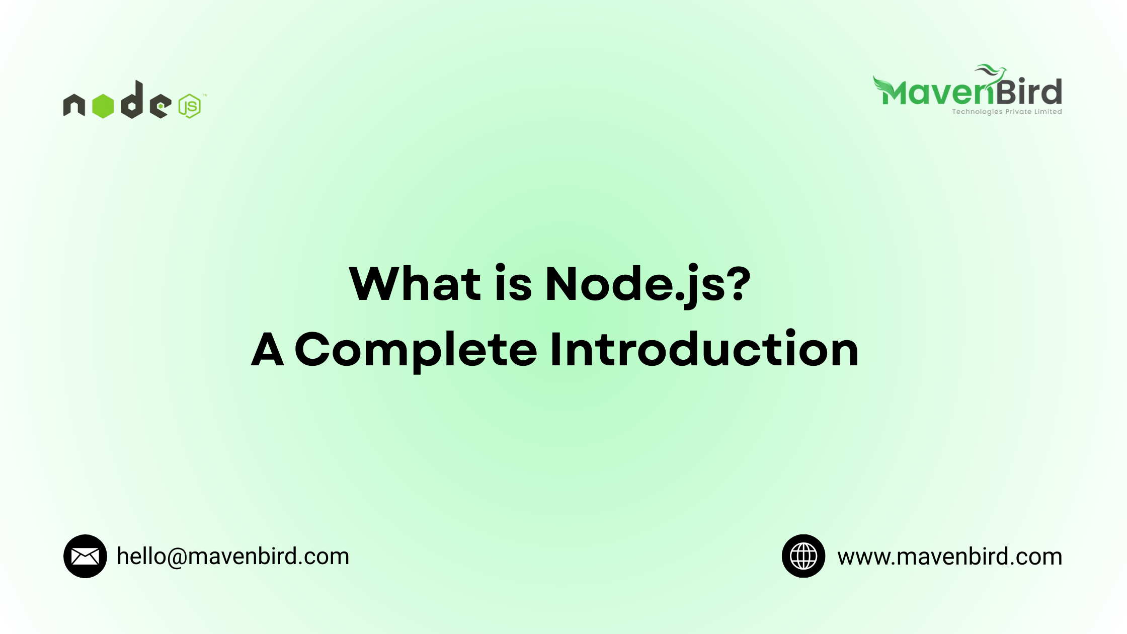 What is Node.js? A Complete Introduction for Beginners - Mavenbird