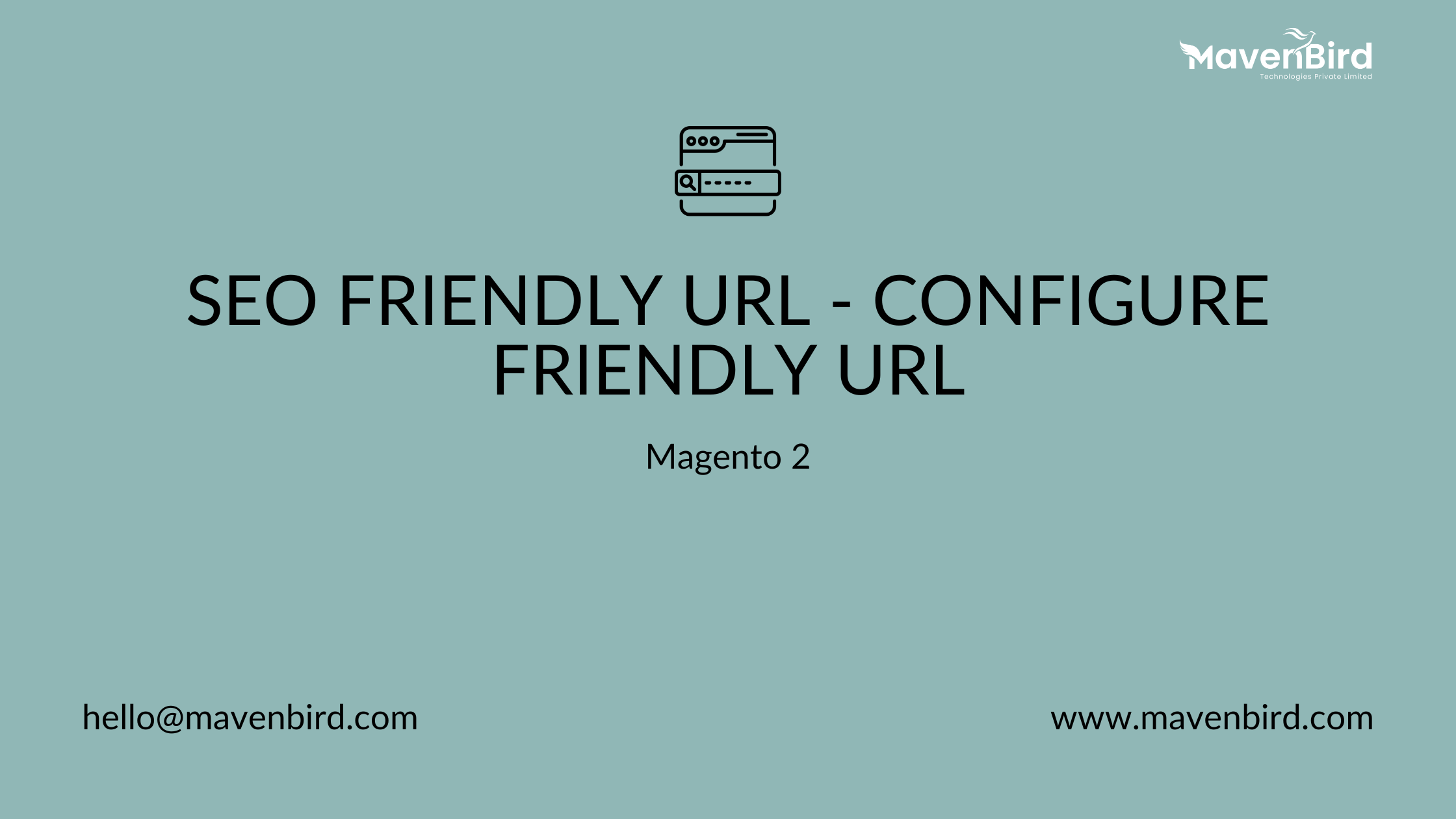 Magento 2 SEO Friendly URL - How to Configure Friendly URLs - Mavenbird