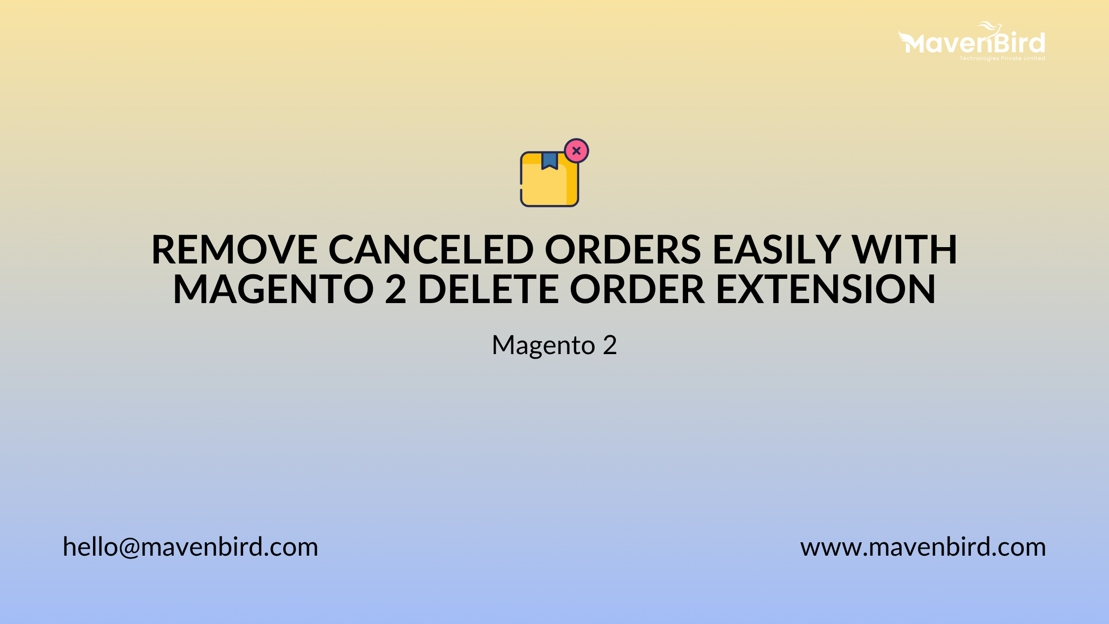 Remove Canceled Orders Easily with Magento 2 Delete Order Extension ...
