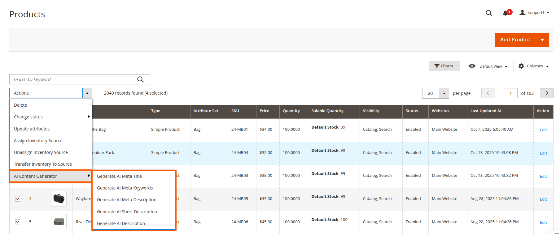 AI Content Generator for Magento 2 | Powered by OpenAI & GPT-5 - Mavenbird